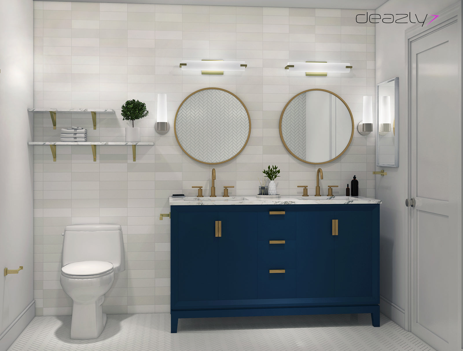 Always Bet On Blue & Brass – Deazly